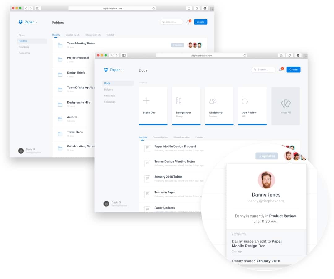 Dropbox Paper