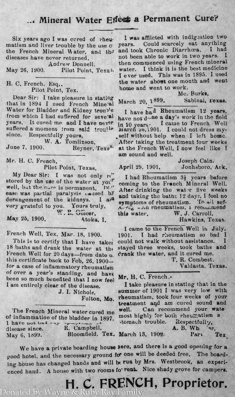 Pilot Point Historical Photo Collection