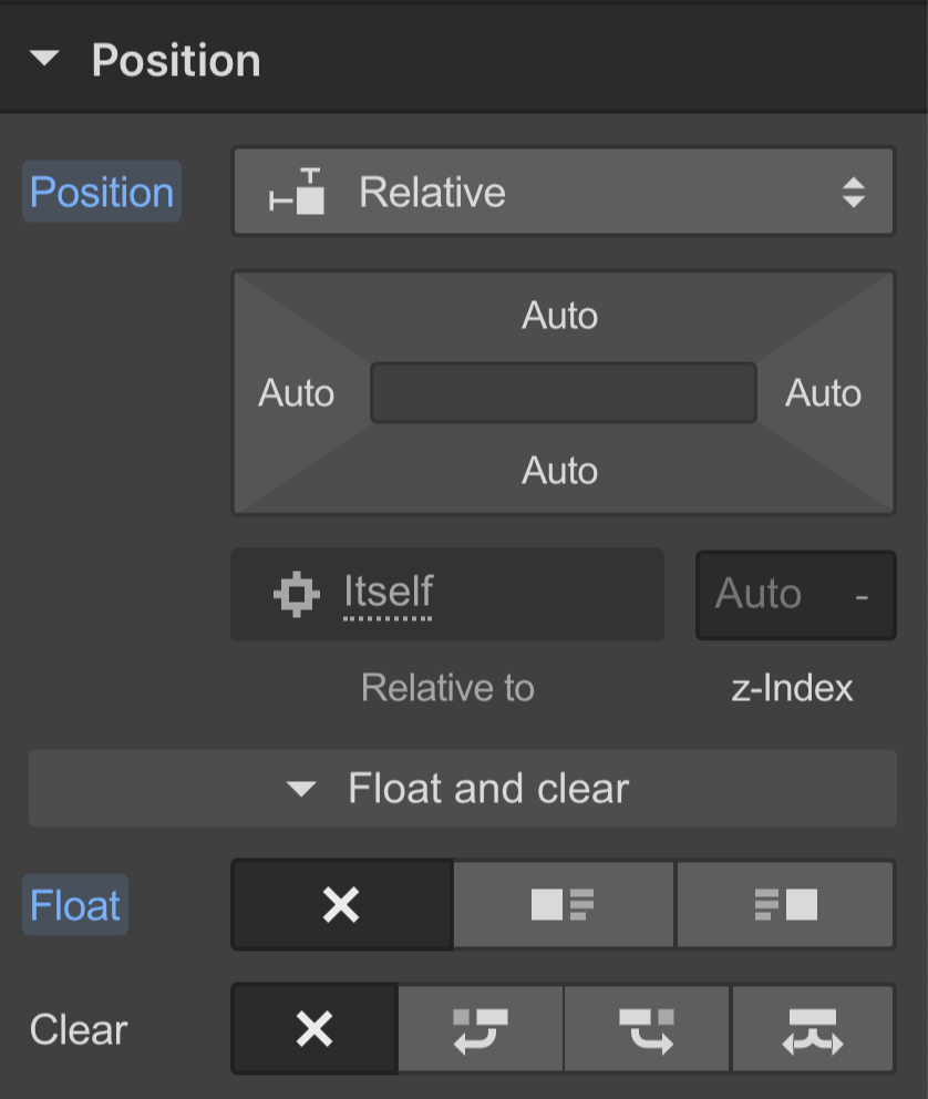 Position, floats and clear settings | Webflow University