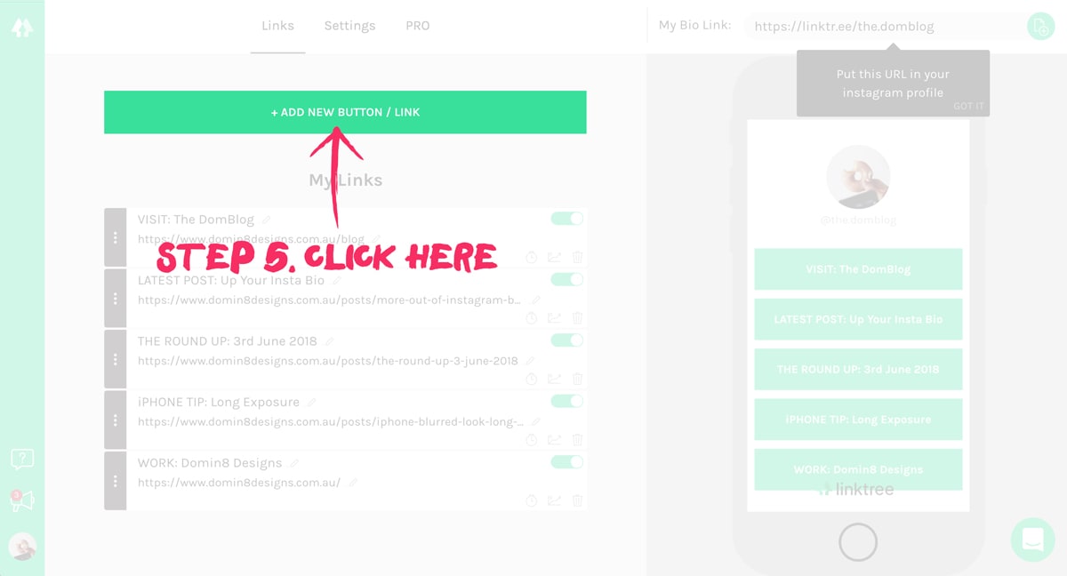 Get more out of your Instagram bio with Linktree | Wakeford Digital Blog