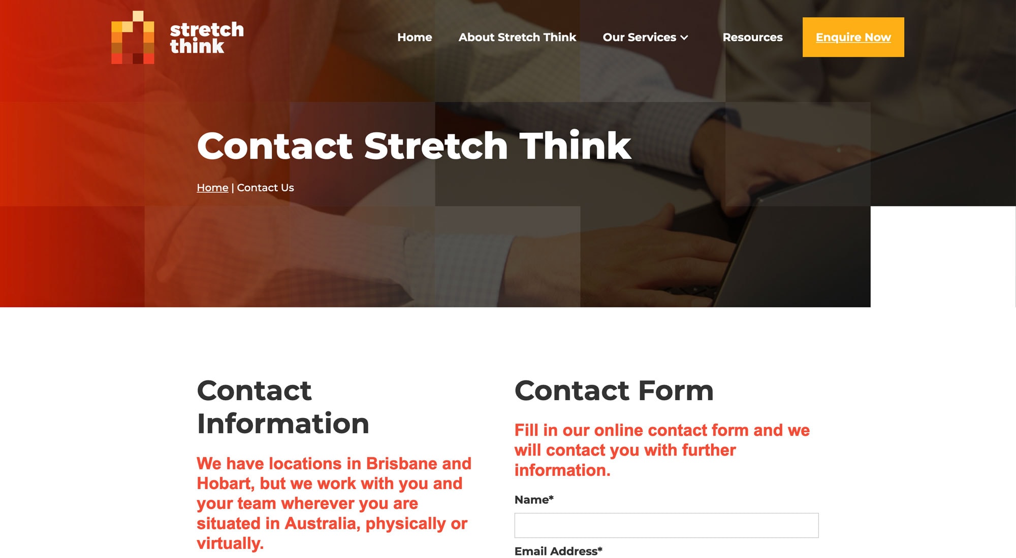 Stretch Think - | Wakeford Digital