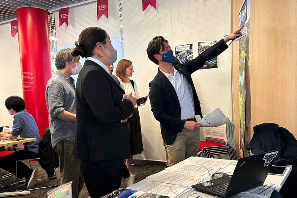 MnK at Temple University of Japan Job Fair | MnK Niseko