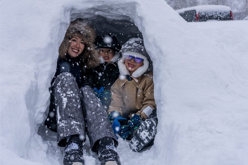 Igloo Building by MnK | Winter Guest Services and Activities | MnK Niseko