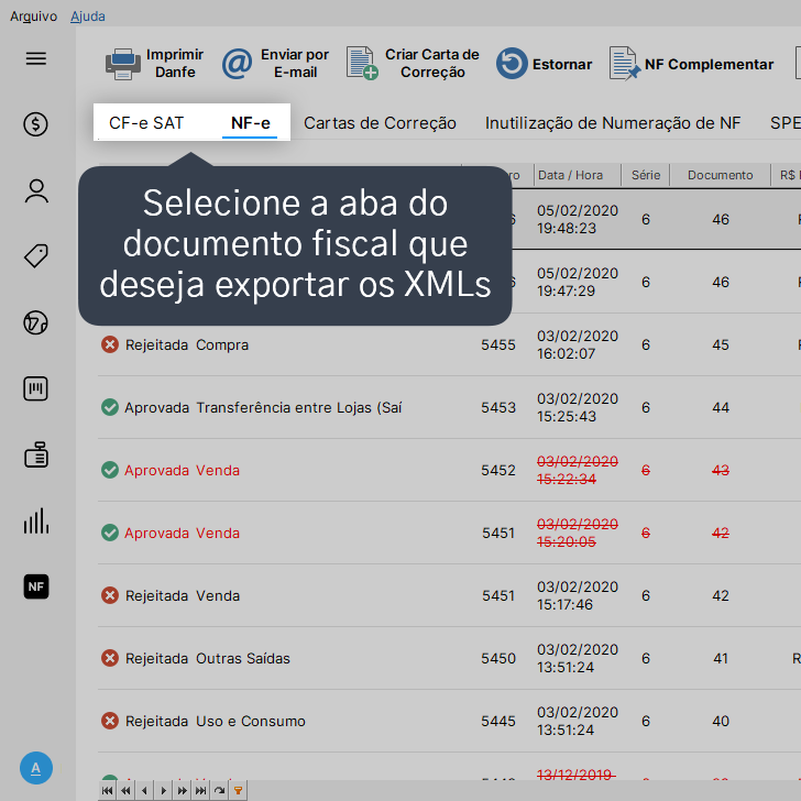 Como exportar os arquivos XML das notas fiscais emitidas | Central de ...