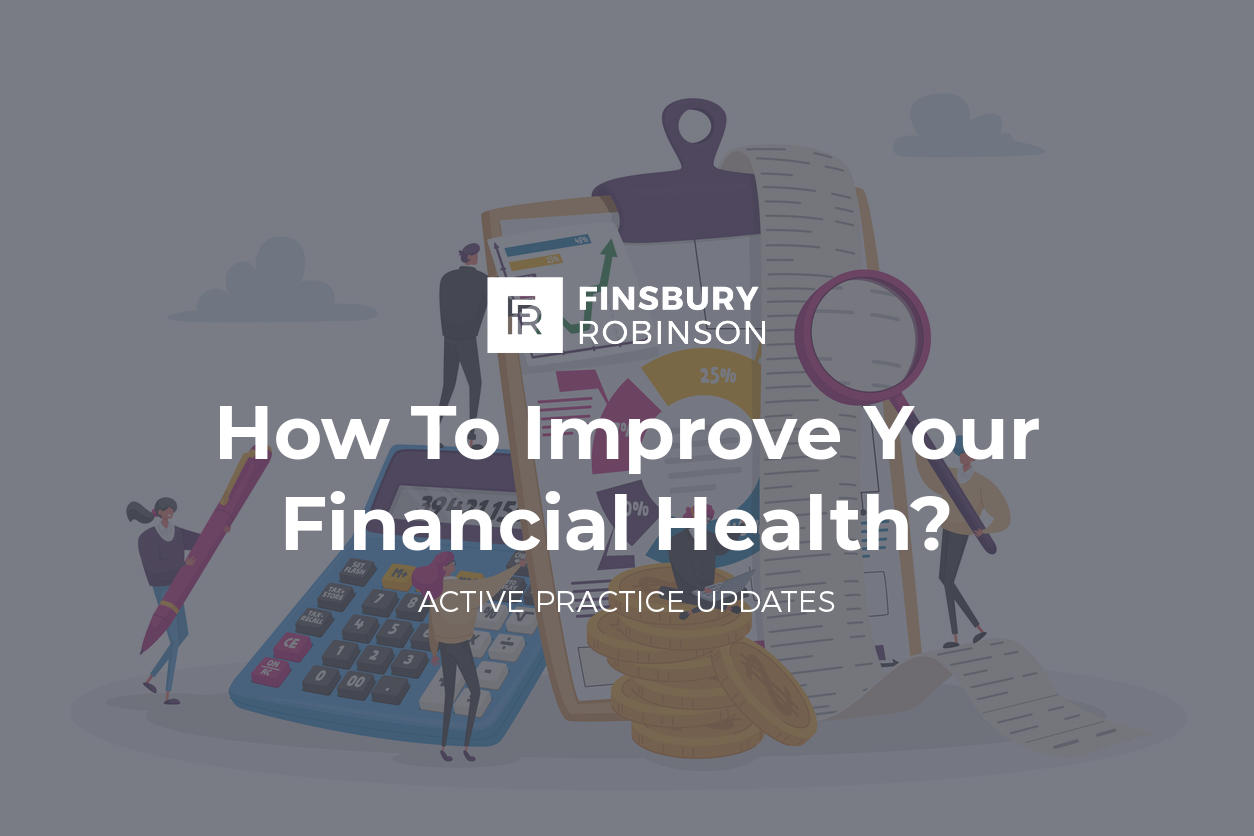 How To Improve Your Financial Health