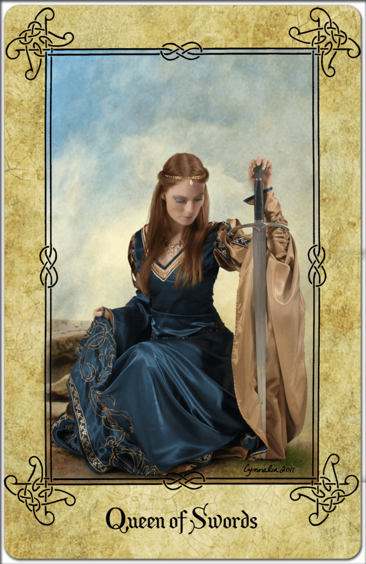 With Sword and Head Held High: Queen of Swords