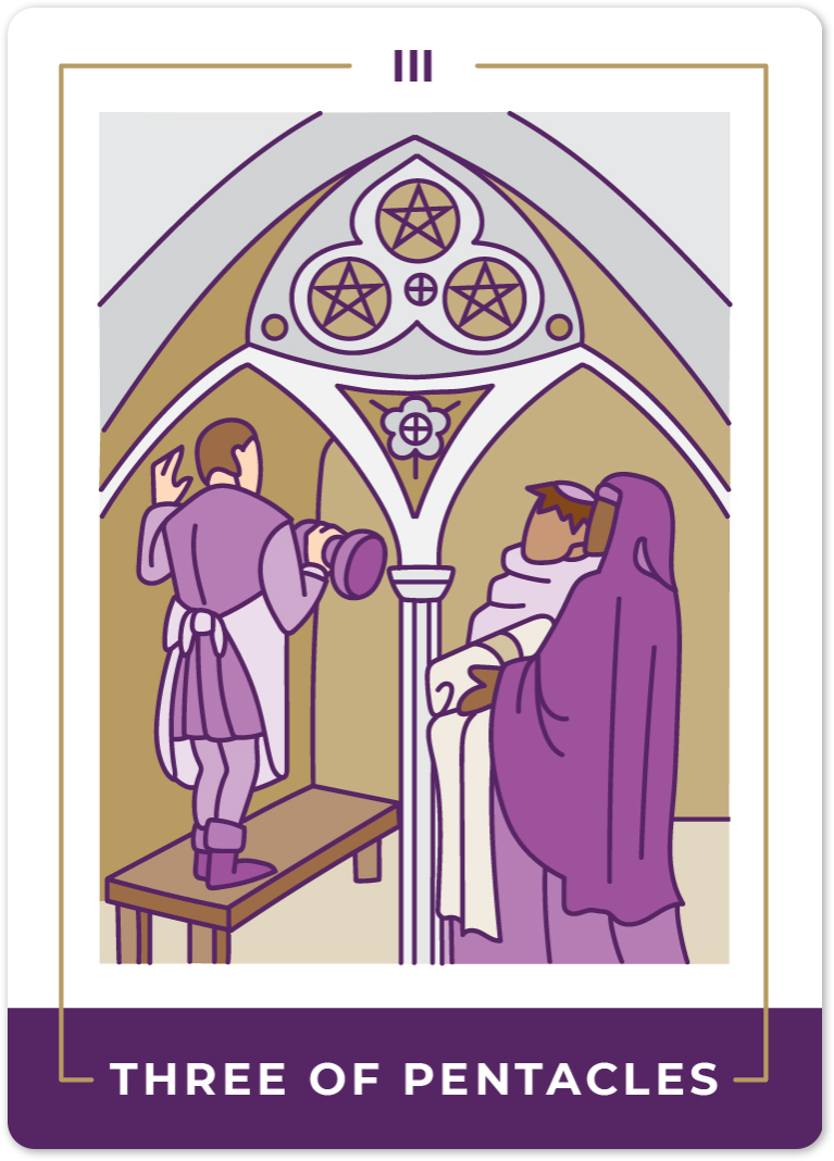 Teamwork Makes the Dreamwork (Seriously): A Guide to the Three of Pentacles
