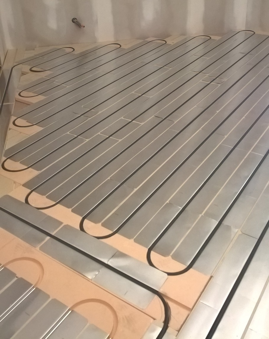 Pose de carrelage sur plancher chauffant : le plancher chauffant par ...