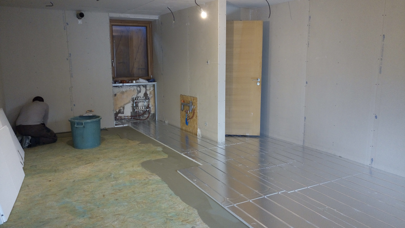 Pose de carrelage sur plancher chauffant : le plancher chauffant par ...