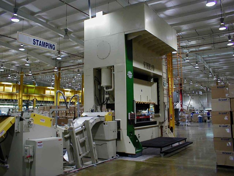 Sutherland APEX CENTER DRIVE METAL STAMPING PRESSES