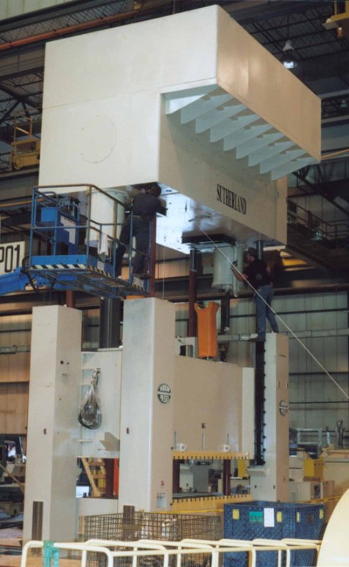 Sutherland APEX CENTER DRIVE METAL STAMPING PRESSES