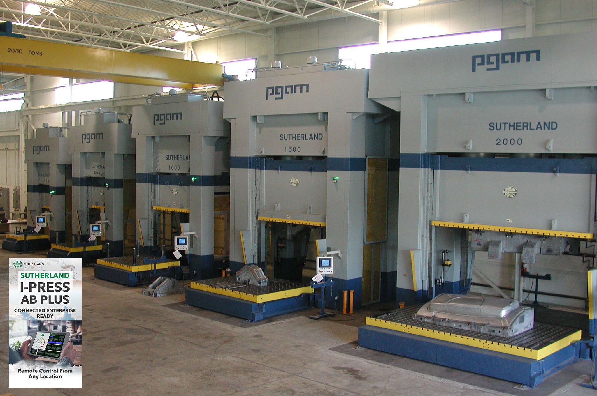 Sutherland I-PRESS® SERVO HYDRAULIC PRESSES