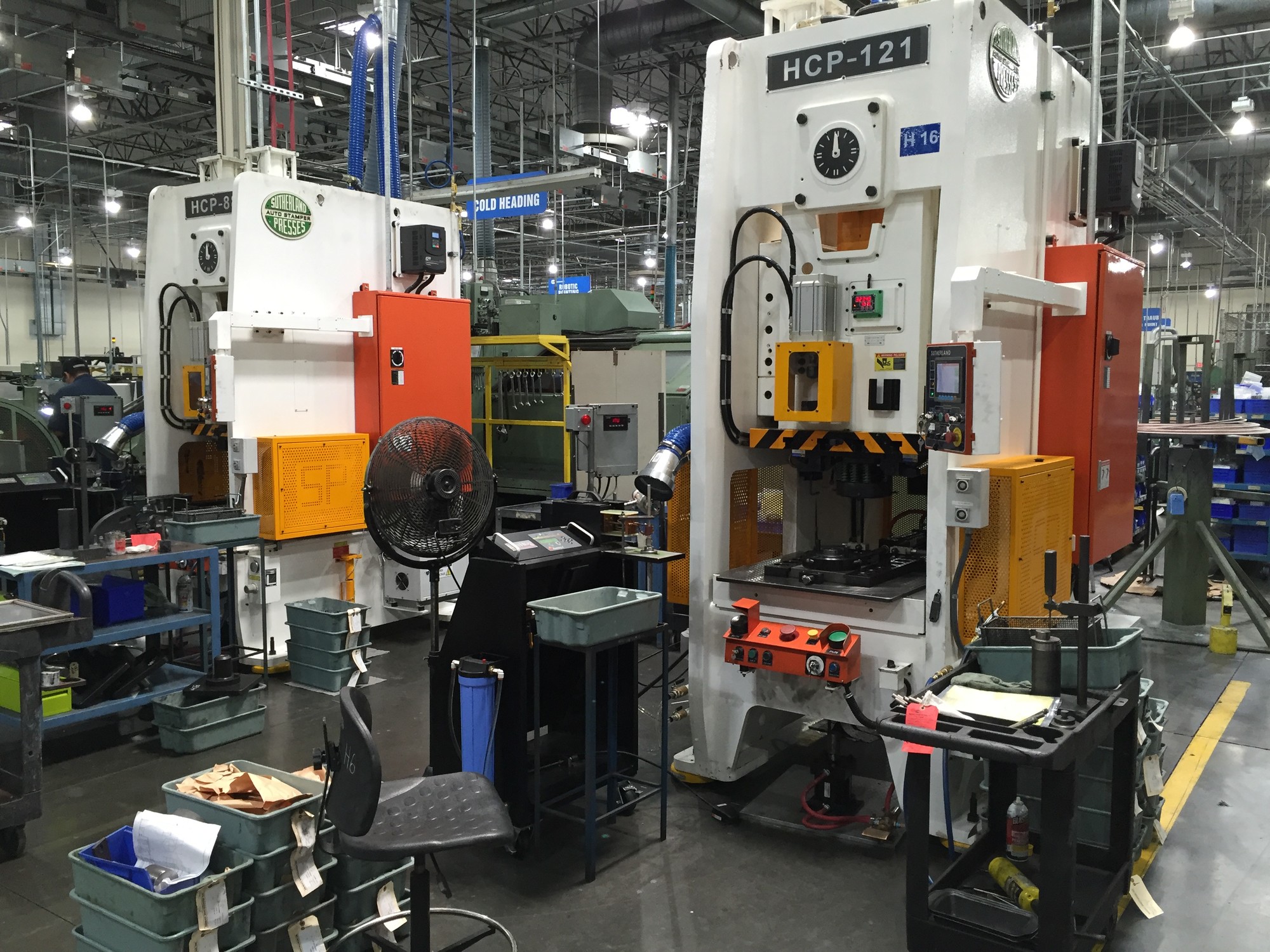 Sutherland ADVANCES IN VERTICAL HOT HEADING