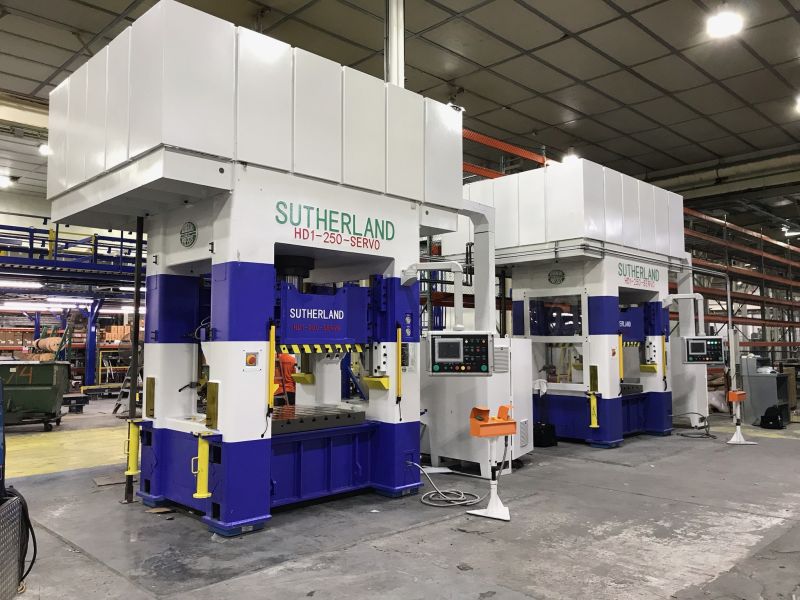 Sutherland Advantages of Servo Hydraulic Presses