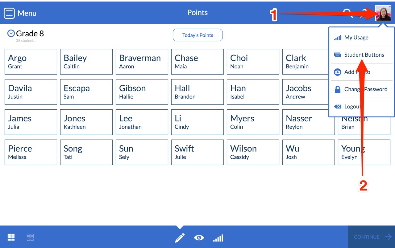 Make Buttons Bigger Or Smaller With Liveschool 