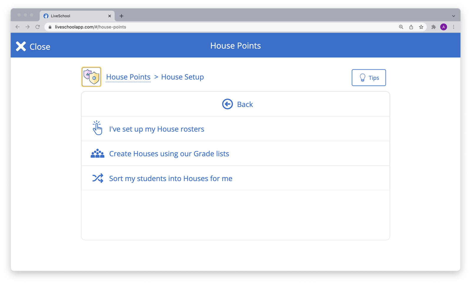 House Points | LiveSchool