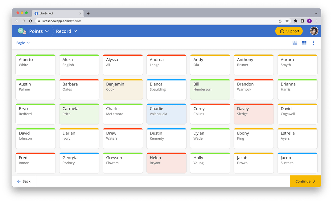 House Points | LiveSchool