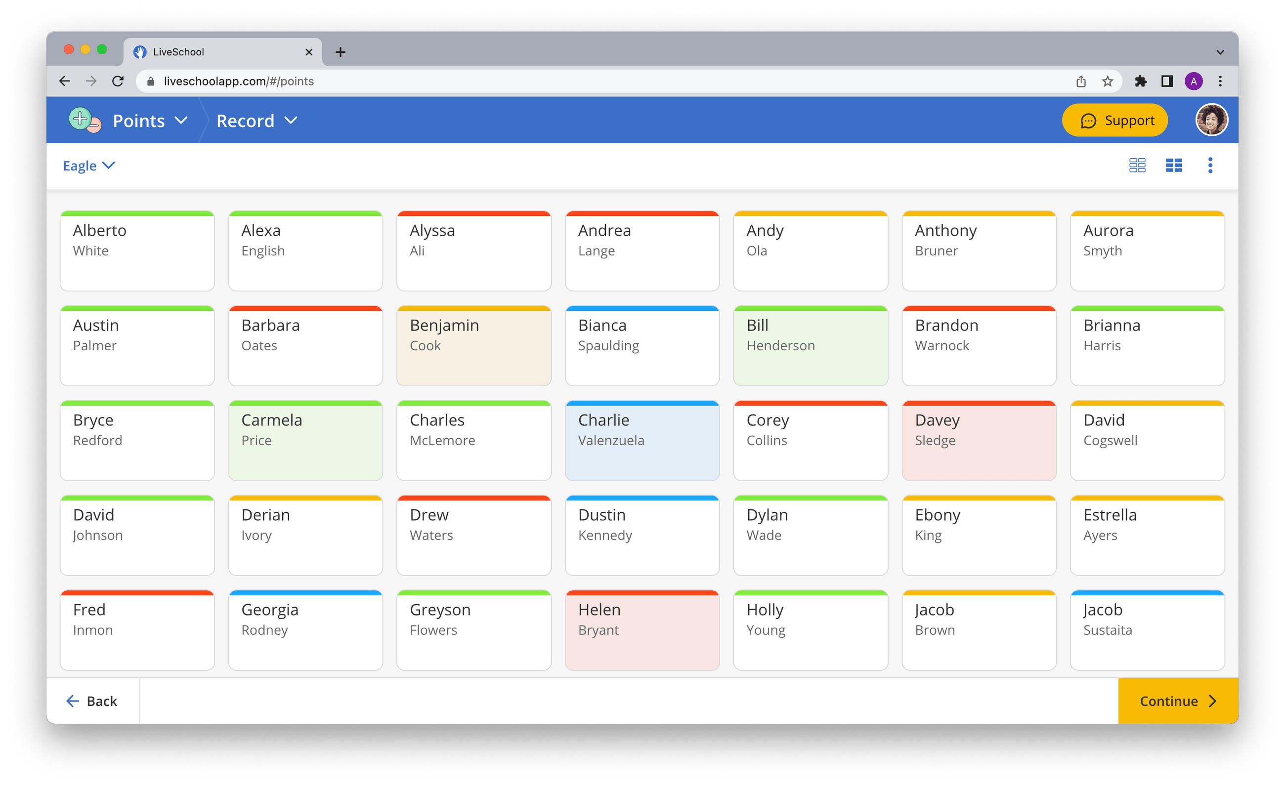 House Points | LiveSchool