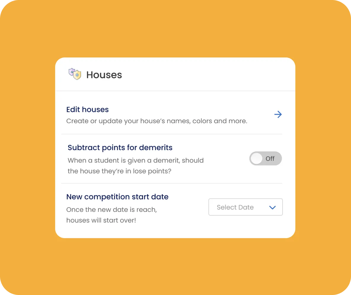 House Points | LiveSchool