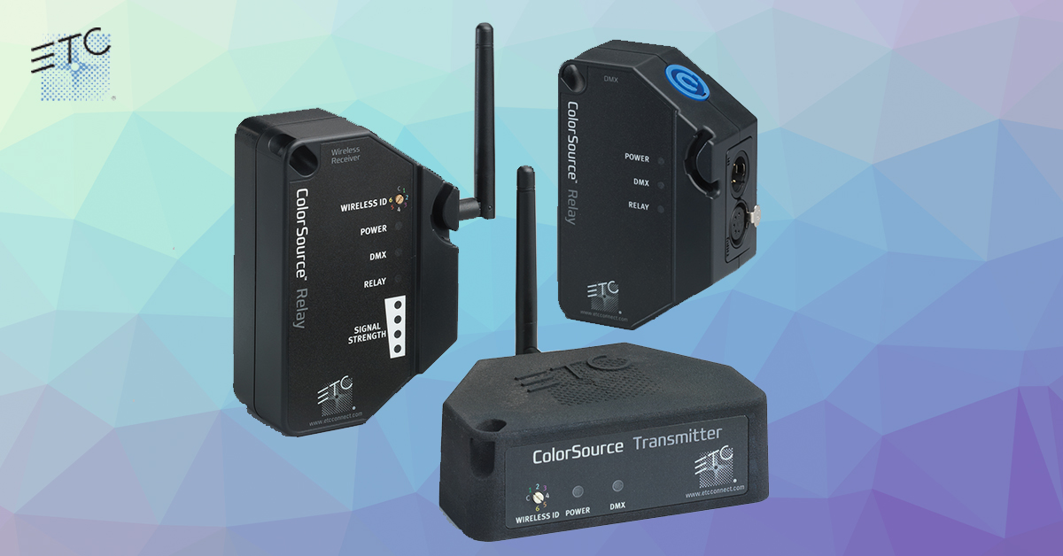 ETC wireless ColorSource Relay power control