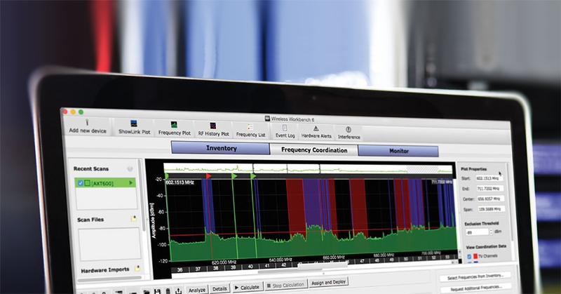 Shure previews Wireless Workbench 6.12