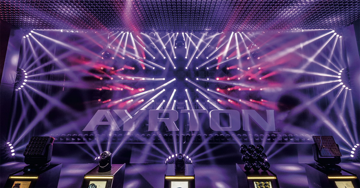 Ayrton celebrates 15th anniversary with new products at Prolight+Sound