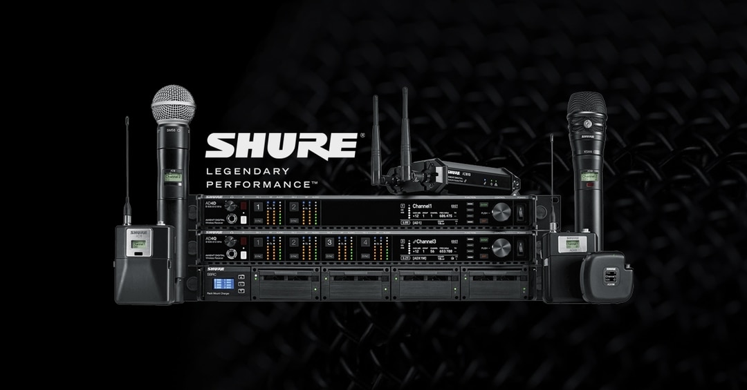 Shure Axient Digital – a tour through the backstage area