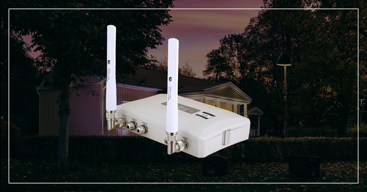Outdoor solutions for Wireless DMX transmission