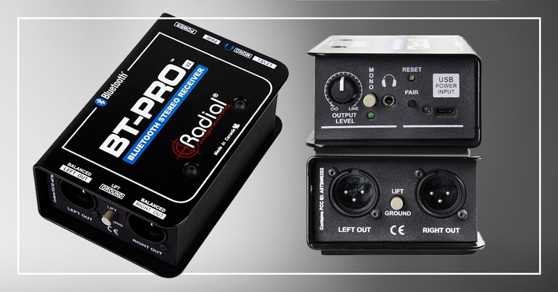 Radial BT-Pro V2 stereo bluetooth direct box now available