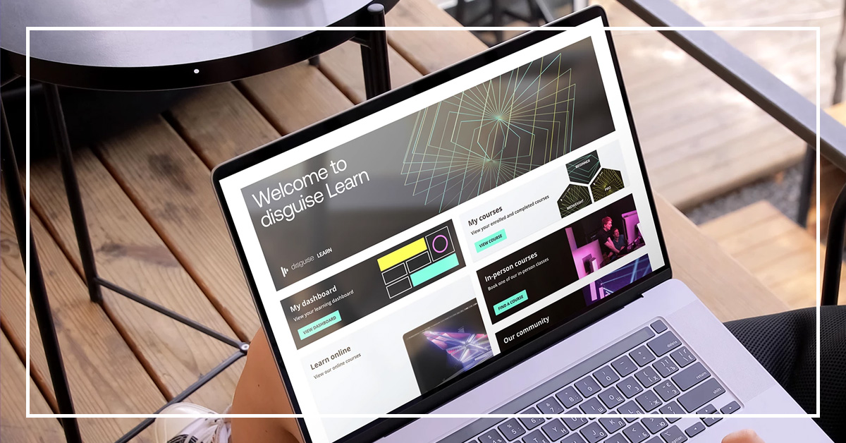 Start learning with disguise