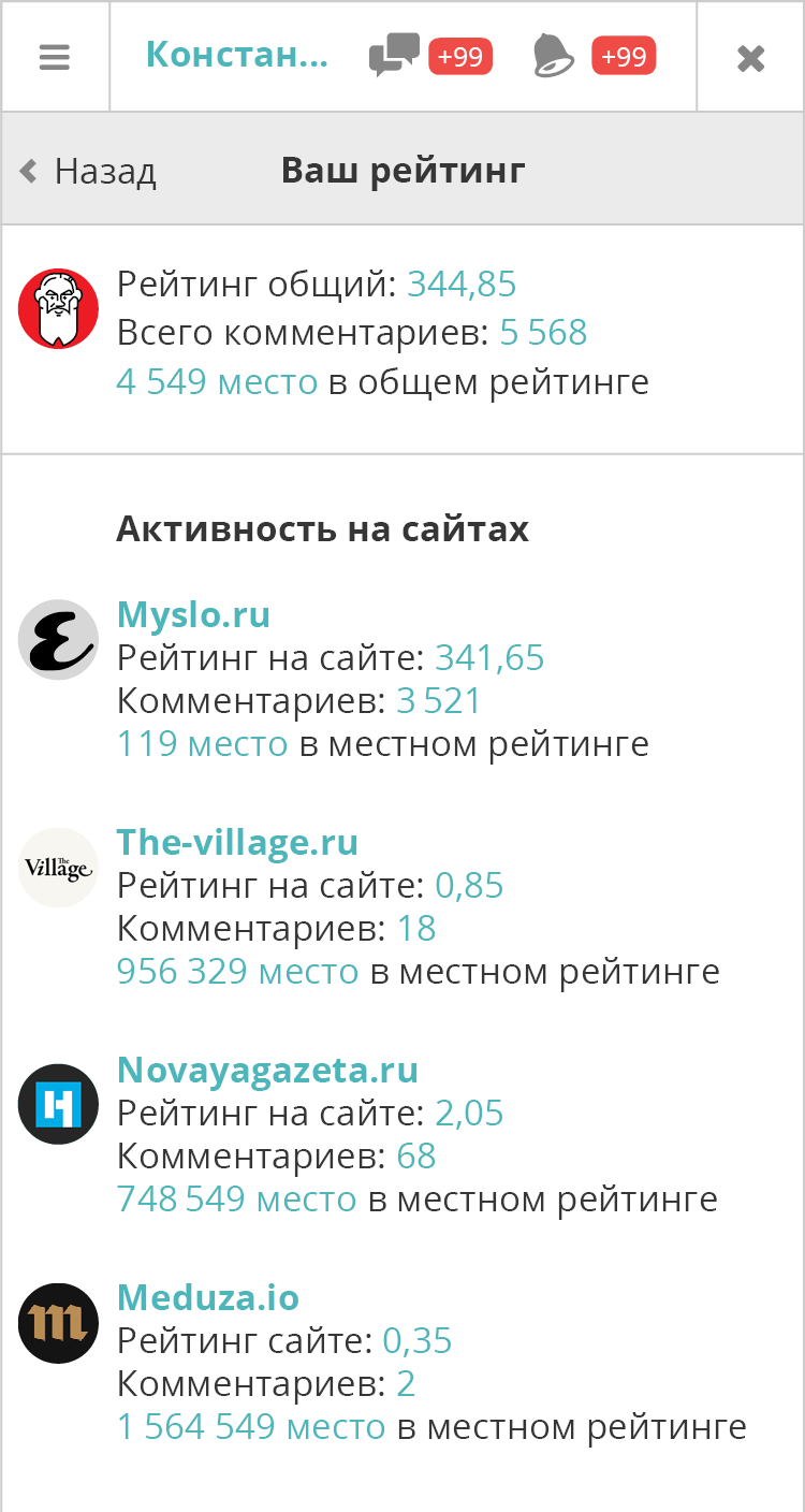 Кейс Tolstoy Comments — геймификация для вовлечения пользователей