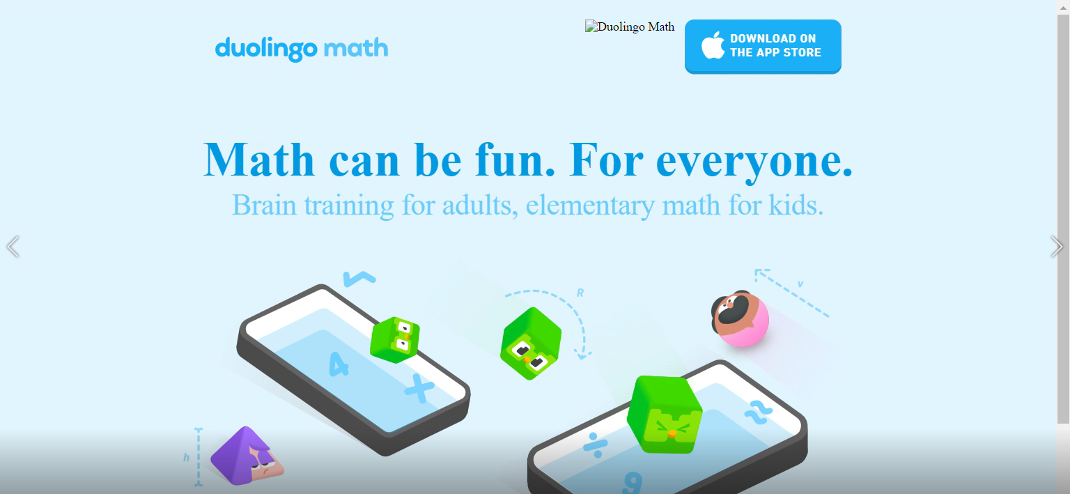Duolingo Math: изучение математики с помощью интерактивных упражнений и ...