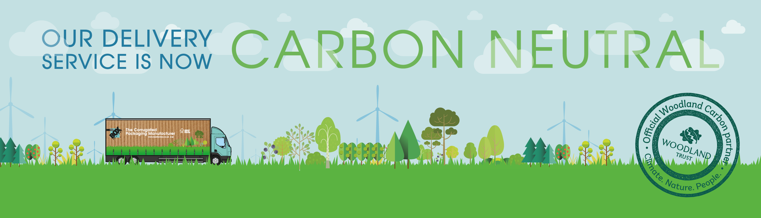 The Box Factory | News | Carbon neutral delivery service