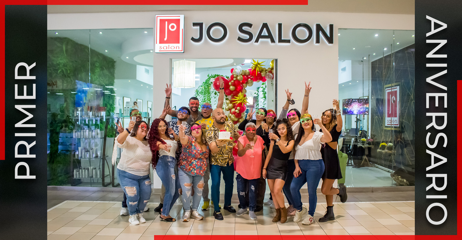 JO Salon celebra su primer aniversario en Plaza Carolina