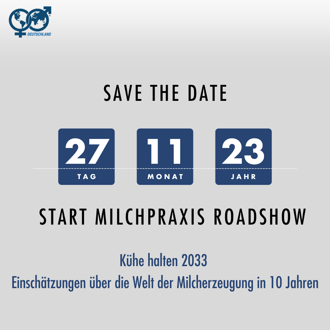Roadshow Milch 2023 - Save the Date – World Wide Sires Deutschland