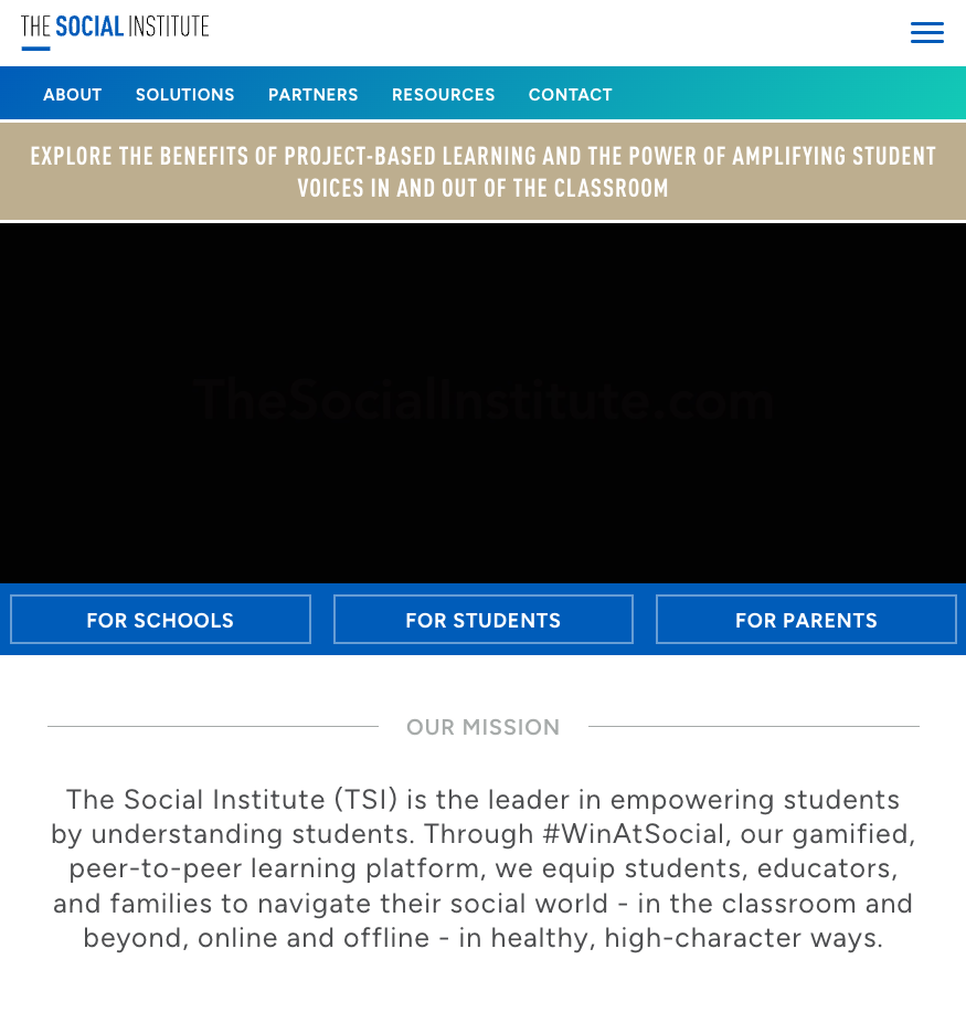 The Social Institute | Resource