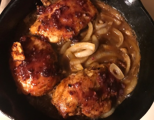 Raspberry Habanero Chicken