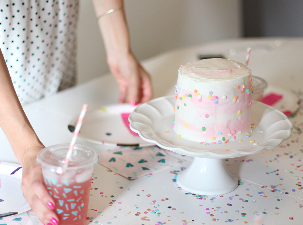 Confetti + Cake Party