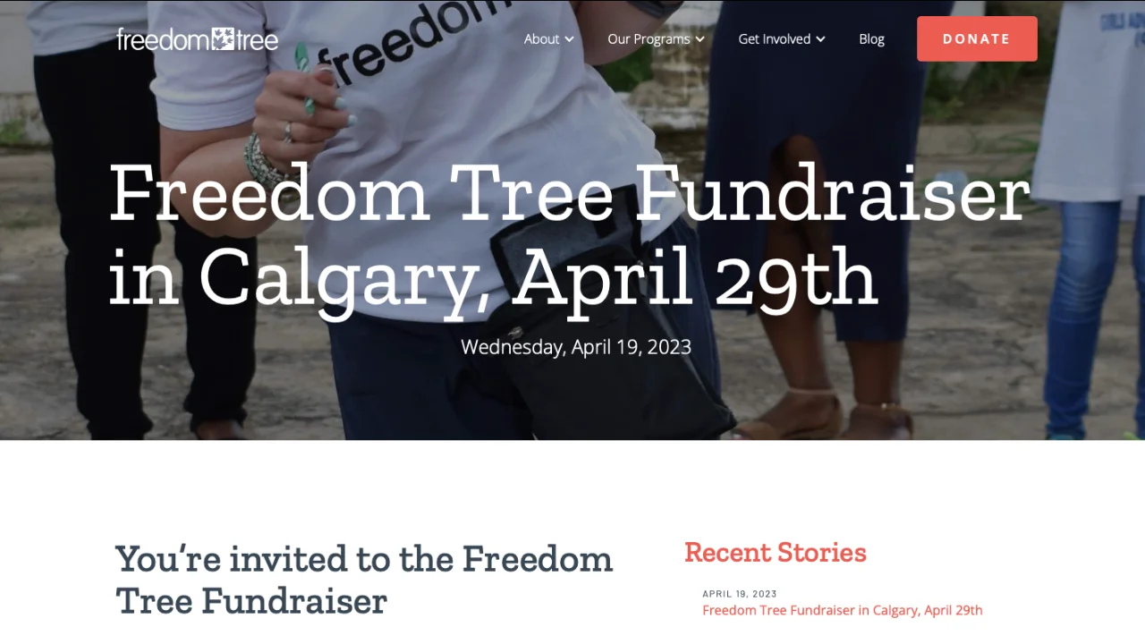 Freedom Tree Pub Night Fundraiser | UChurch