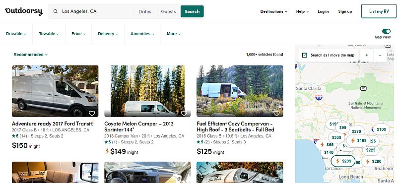 12 Best Campervan & RV Rentals in Los Angeles [2024 Guide]