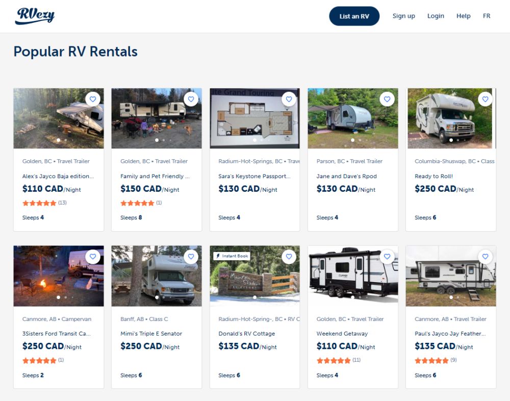 10 Best Campervan & RV Rentals in Canada [2024]