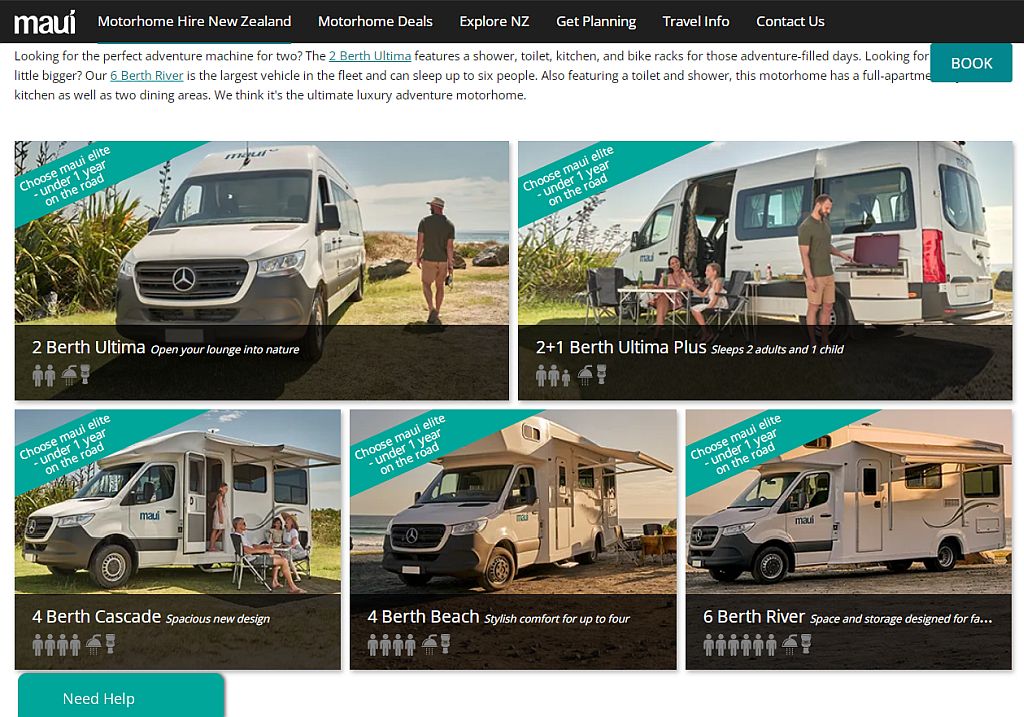 10 Best Campervan & Motorhome/RV Rentals New Zealand