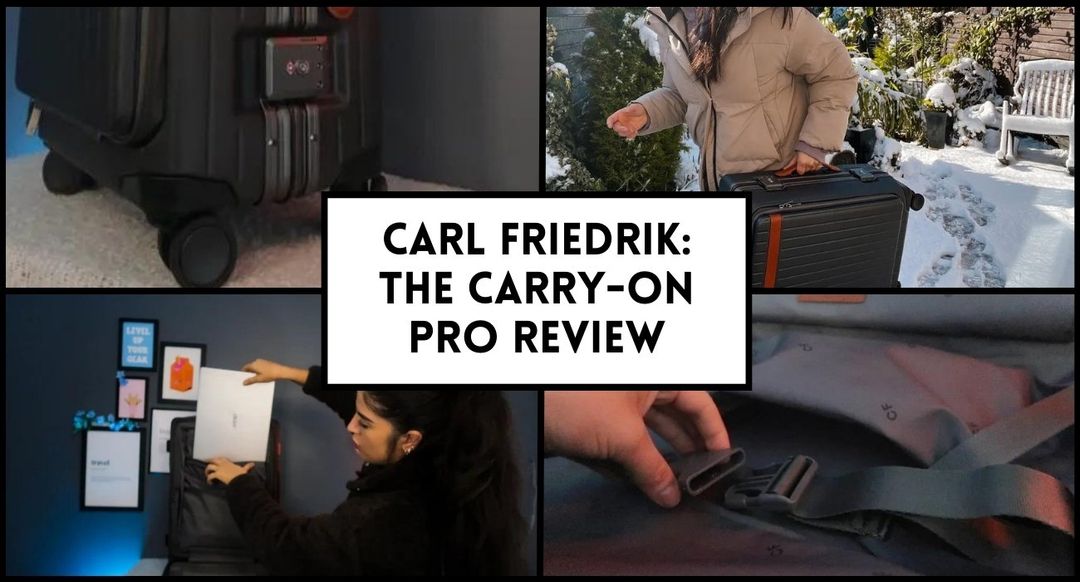 Carl Friedrik Carry-On Pro Luggage [In-depth 2024 Review!]
