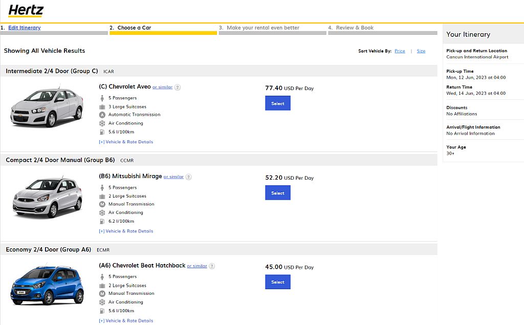 10 Best Car Rentals in Cancun in 2024 [For all Budgets!]