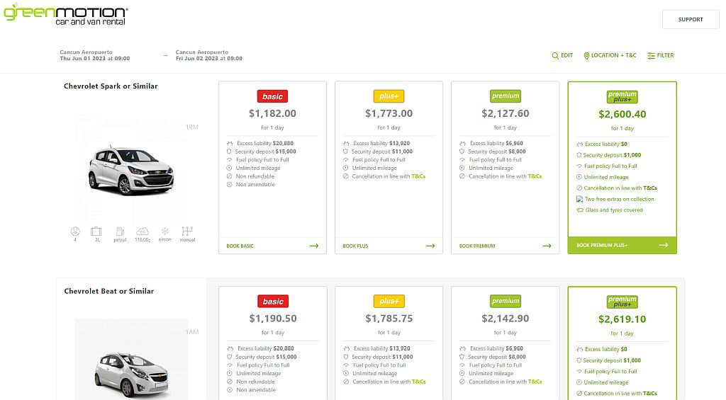 10 Best Car Rentals in Cancun in 2024 [For all Budgets!]