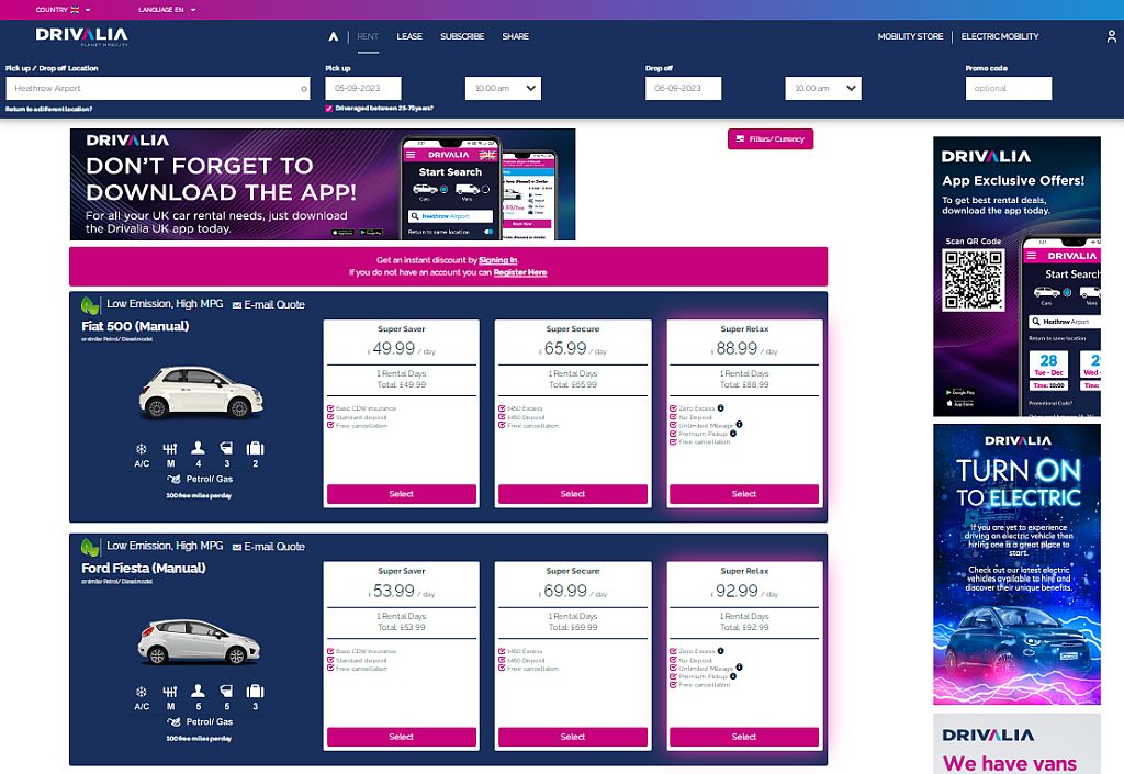 10 Best Car Rentals in UK in 2023 [For all Budgets]