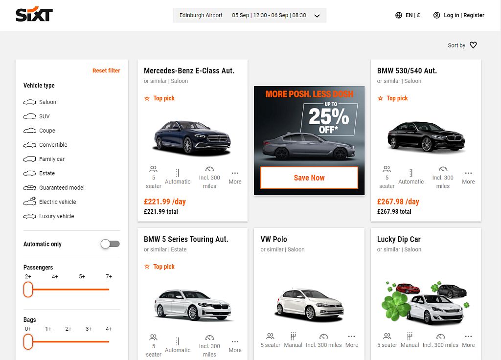 10 Best Car Rentals in UK in 2023 [For all Budgets]