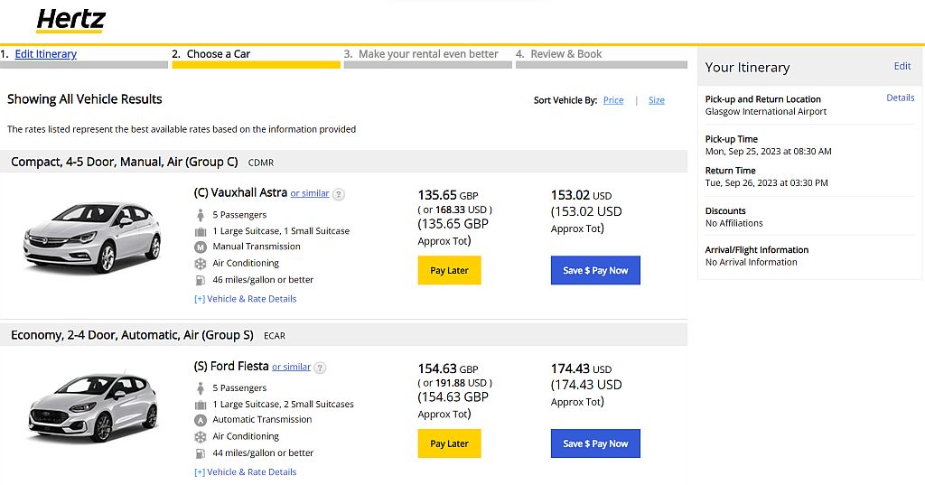 10 Best Car Rentals in Scotland in 2023 [For all Budgets!]