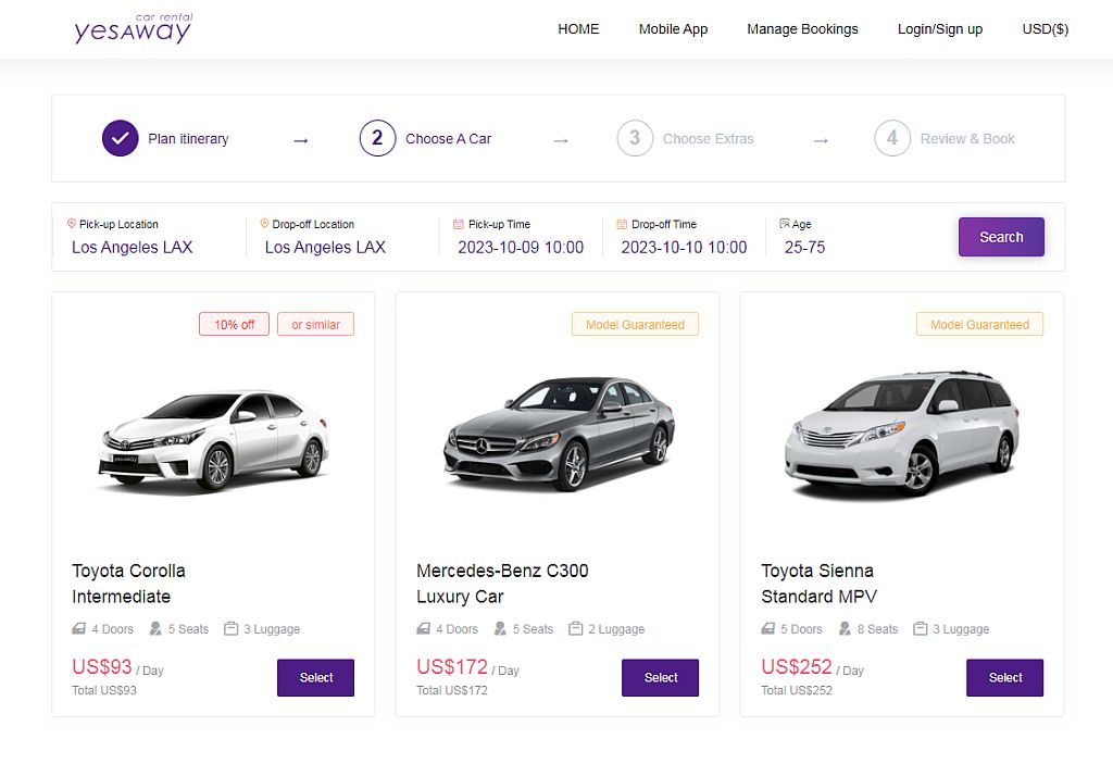 10 Best Car Rentals in Los Angeles in 2023 [For all Budgets!]