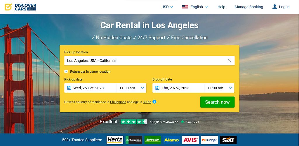 10 Best Car Rentals in Los Angeles in 2023 [For all Budgets!]